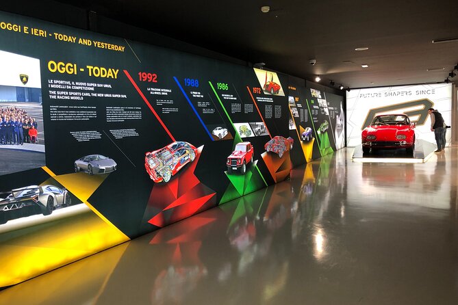 Cars&Food: Lambo, Ferrari, Parmigiano, Balsamic, PrivateTransport - Lamborghini Museum Tour