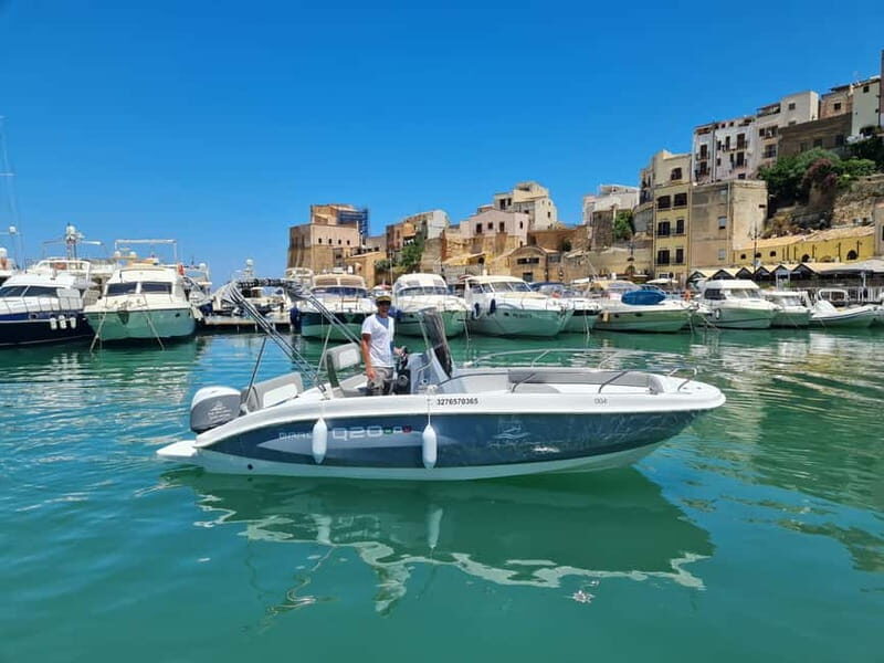 Castellammare del Golfo: Half-Day Boat Rental in July - Key Points