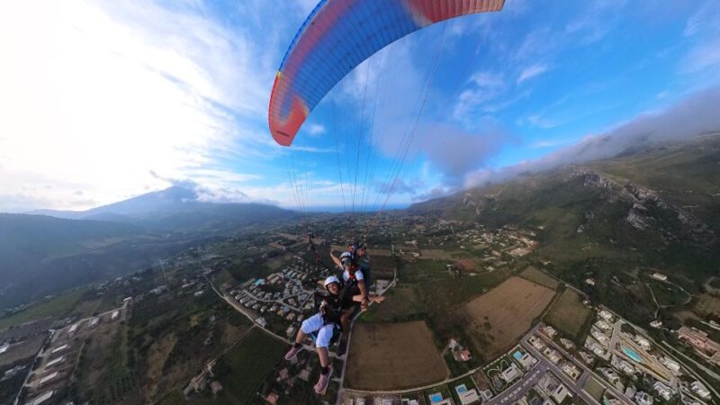 Castellammare Del Golfo: Paragliding Flight and GoPro Video - The Landing and Return