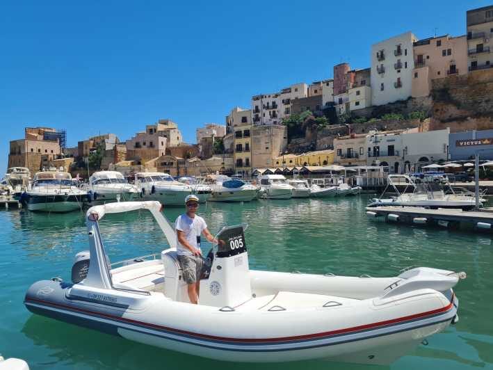 Castellammare del Golfo: RIB Boat Rental full day July. - Meeting Points and End of Experience