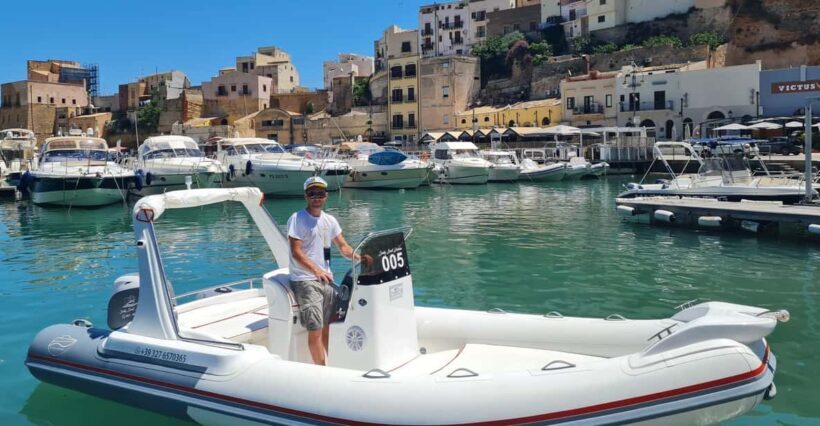 Castellammare del Golfo: Rib Boat Rental with GPS in august. - The Sum Up