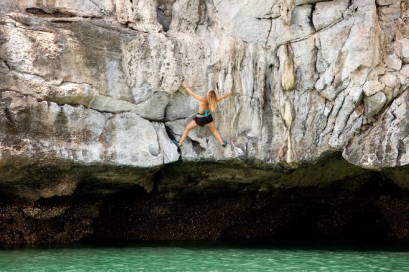 Cat Ba: Advanced Rock Climbing & Cliff Jumping Boat Tour - Key Points