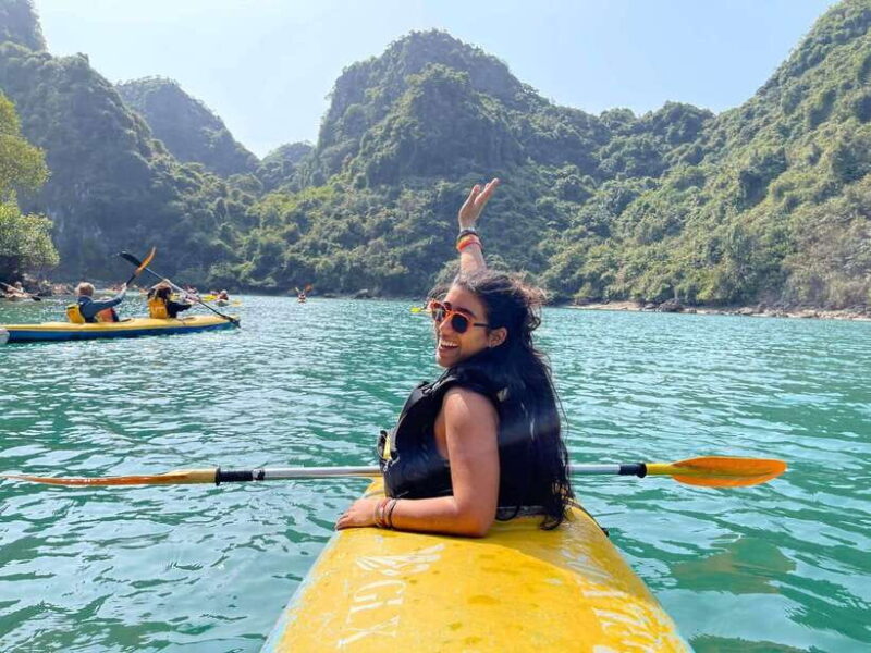 Cat Ba: Day boat tour with: kayak, cave, bike, meal, tickets - Final Thoughts