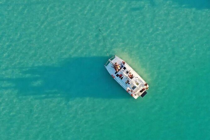 Catamaran Adventure: Sailing and Swimming in the Bacalar Lagoon - An In-Depth Look at the Bacalar Catamaran Tour