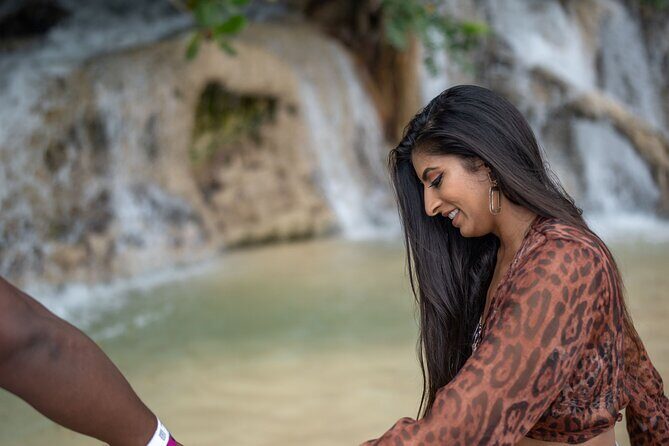 Catamaran Adventure to Dunn's River Falls and Green Grotto Caves - Key Points