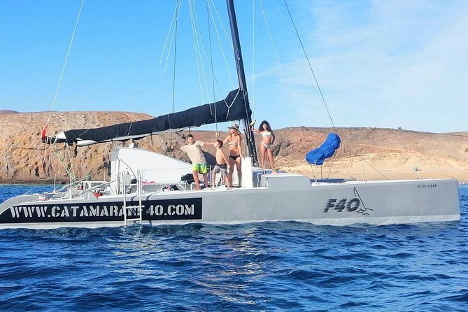 Catamaran F40 Lanzarote Sailing - Meeting and Pickup Location