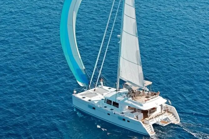 Catamaran Sailing to Dia Island With Lunch in Heraklion, Crete - Included Amenities