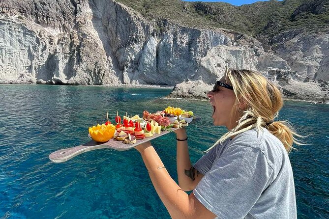 Catamaran Semi Cruise Paros Antiparos Includes Food and Drinks - Booking and Additional Information