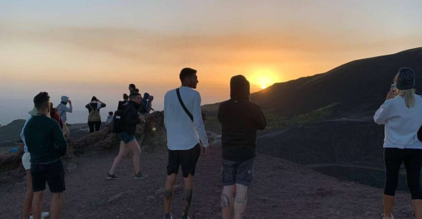 Catania: Mount Etna Sunset Jeep/Van Tour - Key Points