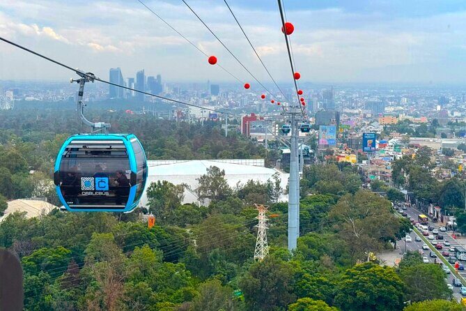 CDMX from Heaven Diego Rivera and Cantina Presidential Mansion - Taking to the Skies: The Cablebus Experience