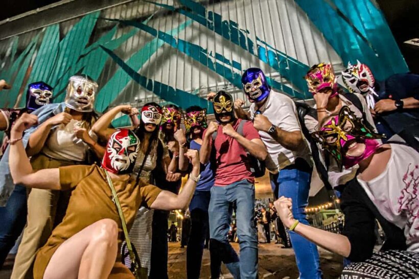 CDMX: Mexican nightlife with shots and wrestling - Starting at the Heart of Mexico City