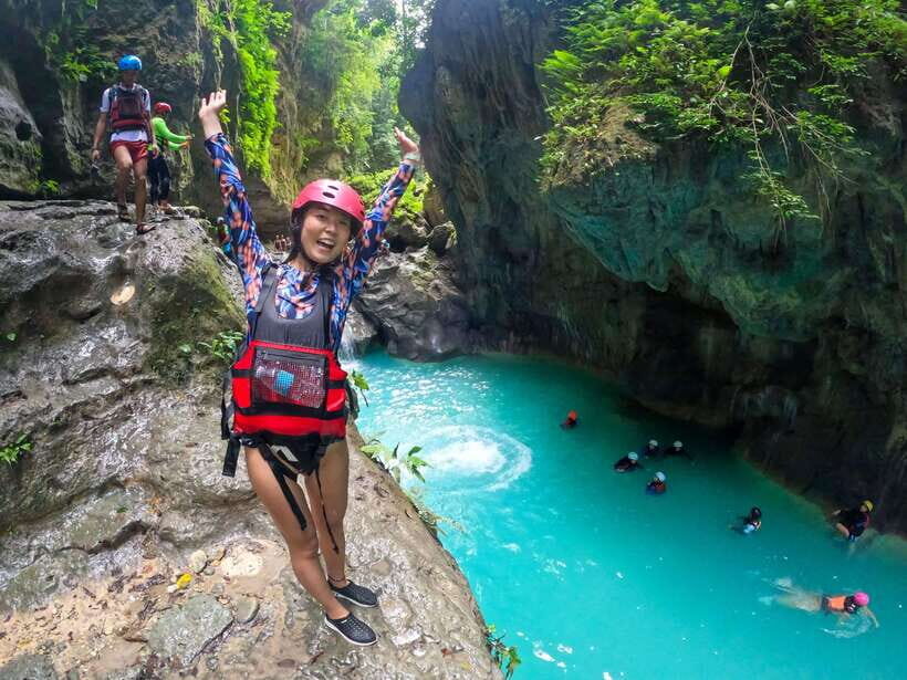 Cebu: Whale Shark Snorkeling & Kawasan Canyoning Tour - Key Points