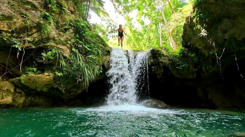 Cebu: Whale Shark Swimming & Inambakan Falls Adventure - Exploring Inambakan Falls: Relaxation and Photography
