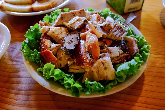 Cellar Tour & Wine Tasting - Porchetta, Salami, and Seasonal Delights