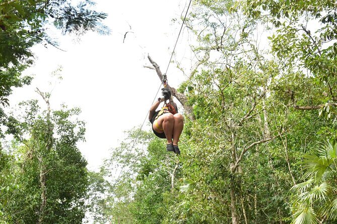 Cenote, Ziplines and Shared ATV from Playa del Carmen - Value and Authenticity