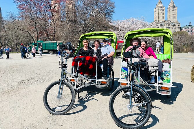 Central Park 2 - Hours Private Pedicab Guided Tour - Professional Guides