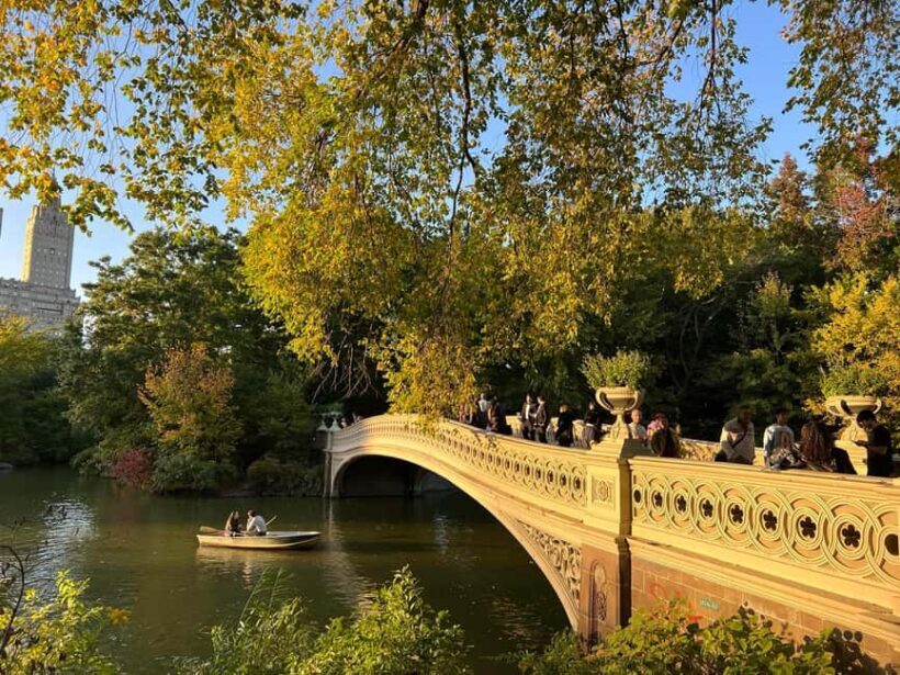 Central Park-Bethesda Terrace, Strawberry Fields, Bow Bridge - Strawberry Fields: A Quiet Tribute