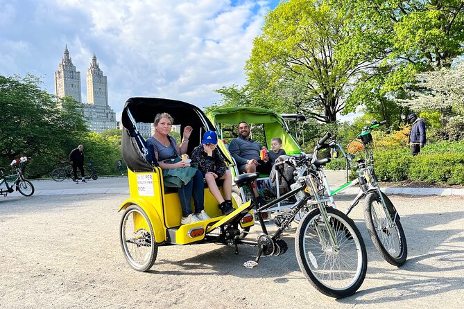 Central Park Film Spots Pedicab Tour - Private Transportation and Guided Experience