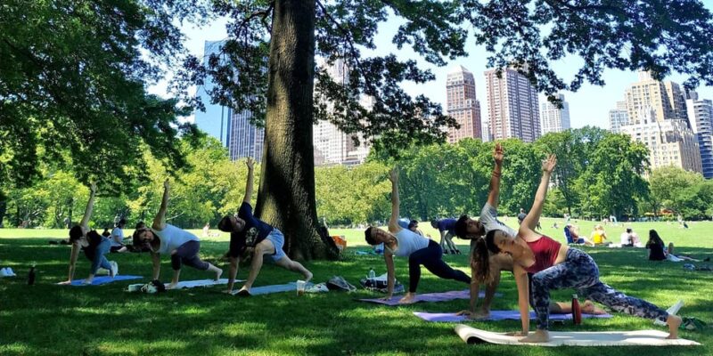 Central Park, New York: Yoga Classes in the park since 2012 - The Experience in Perspective