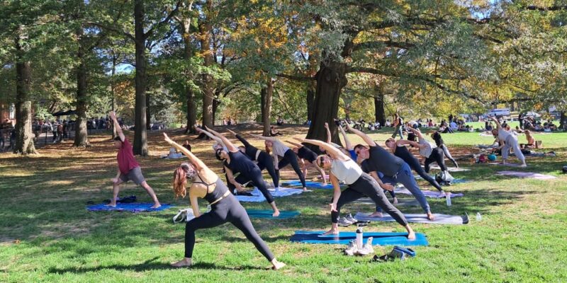 Central Park, New York: Yoga Classes in the park since 2012 - The Sum Up
