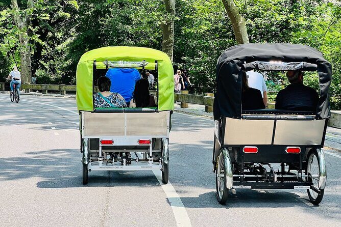 Central Park Pedicab Rides - Timing and Flexibility