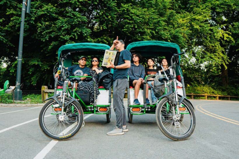 Central Park Pedicab Tour + Optional Natural History Access - Key Points