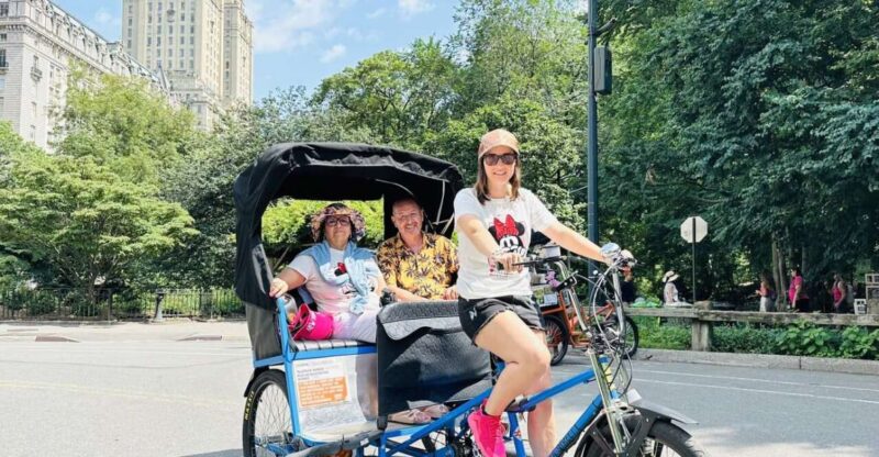 Central Park Pedicab Tour + Optional Natural History Tickets - The Experience of a Guided Pedicab