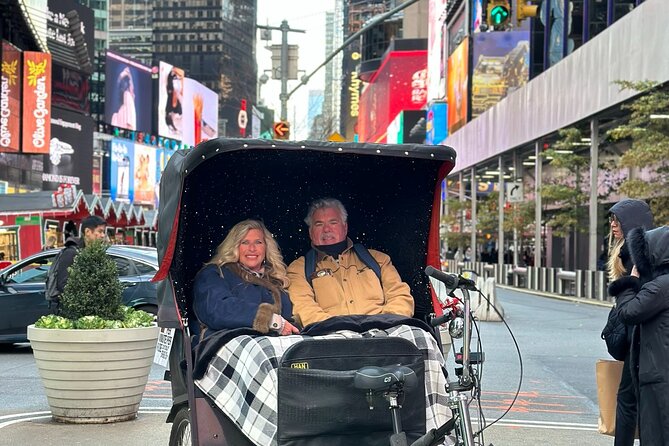 Central Park Pedicab Tour With Guide - Key Points