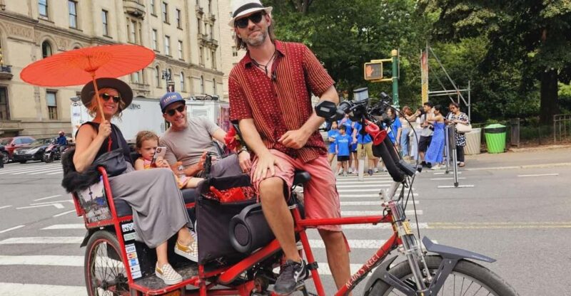 Central Park Pedicab Tours with New York Pedicab Services - The Experience in Practice