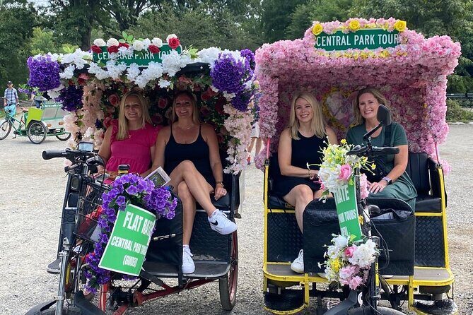 Central Park Private Pedicab Guided Tours - Key Points