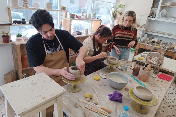 Ceramic and Pottery Creative Workshop With Two Local Artists - Workshop Duration and Capacity