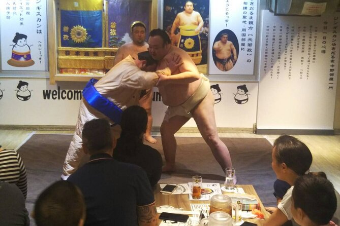 Challenge Sumo Wrestlers and Enjoy Meal in Tokyo - Meal Details