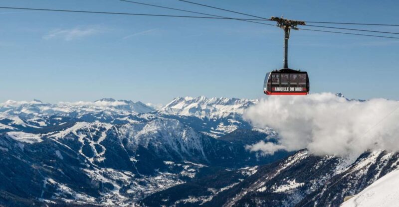 Chamonix, Aiguille Du Midi & Mer De Glace Full-Day Trip - Aiguille Du Midi Cable Car Ride