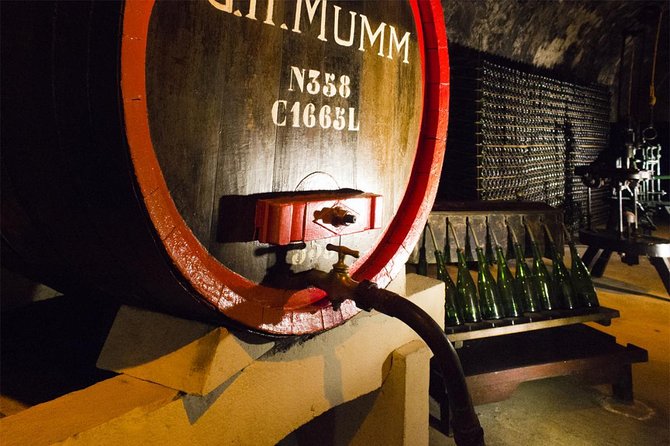 Champagne Day Tour With Reims, Cellars Visit & Champagne Tasting From Paris - Champagne House Visit and Tasting