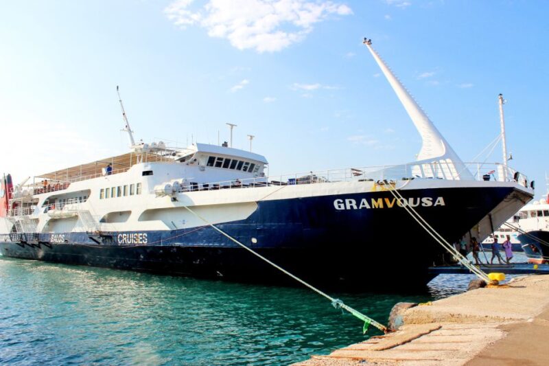 Chania Areas/Kalyves:Gramvousa Island & Balos,Boat Tkt Extra - The Itinerary in Detail