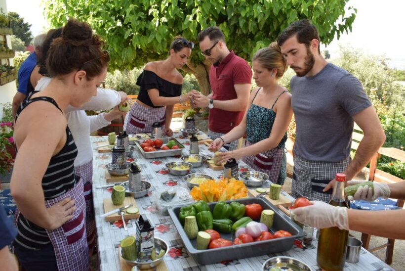 Chania: Authentic Cooking Class in the White Mountains - Cheese and Wine Tasting