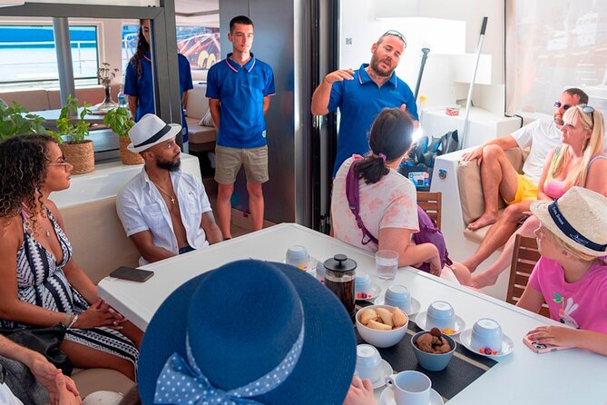 Chania: Morning Catamaran Cruise With Premium Lunch & Drinks - Accessibility and Participation