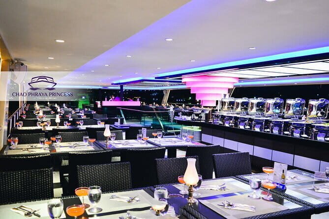 Chao Phraya Dinner Cruise Ticket only - Key Points