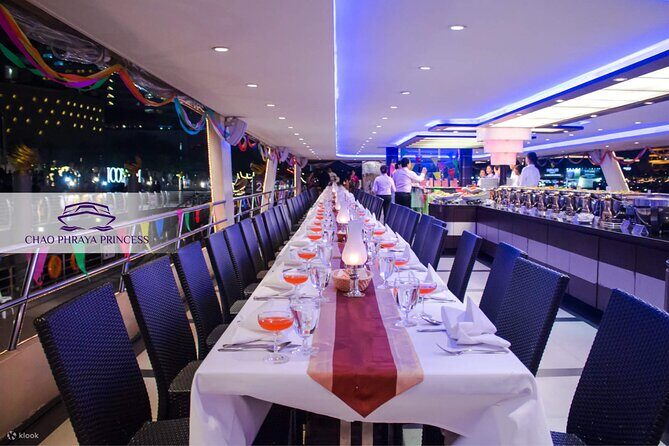 Chaophraya Princess Dinner Cruise in Bangkok with Return Transfer - Practical Aspects and Considerations