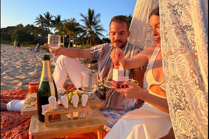 Charcuterie Board and Sunset at Pristine Beach with Photos - Frequently Asked Questions