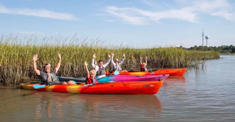 Charleston: Folly Beach Afternoon Kayak Dolphin Safari - The Practical Details