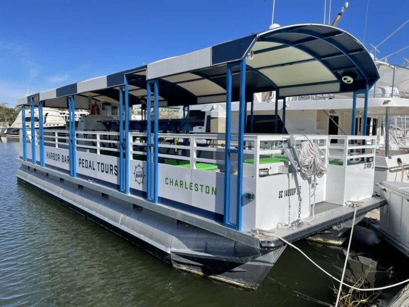 Charleston: Harbor Bar Pedal Boat Party Cruise - A Closer Look at the Charleston Harbor Bar Pedal Boat Cruise