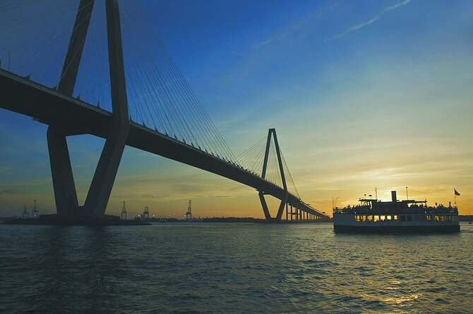 Charleston Harbor History Day-Time or Sunset Boat Cruise - Iconic Landmarks Along the Route