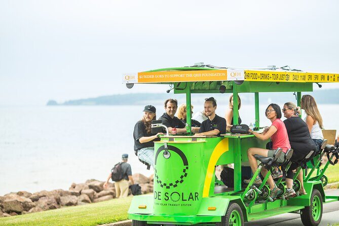 Charlottetown waterfront SOLAR PartyBike food & drink experience! - Who Should Consider This Tour?