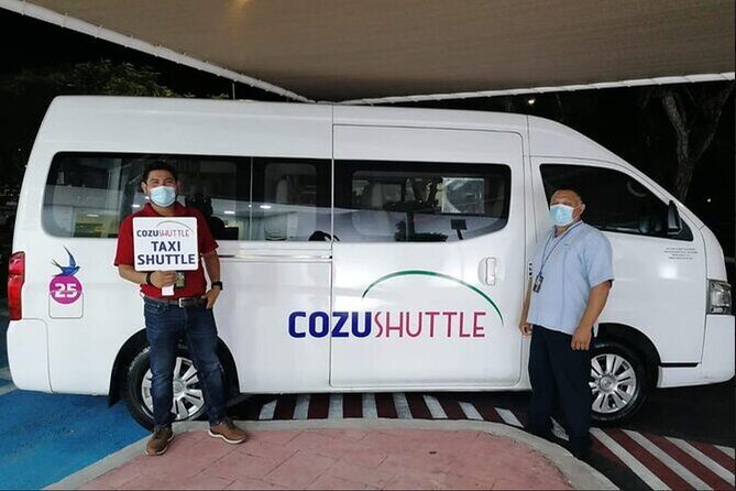 Cheaper Shared Shuttle from airport to any resort in Cozumel - The Ride