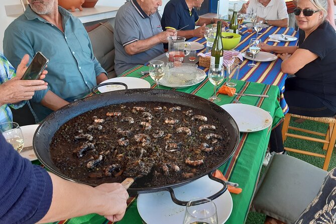 Chefcooking Paella From Our Andalusian Grandmother at a Family Farm - Connecting With Our Andalusian Grandmother