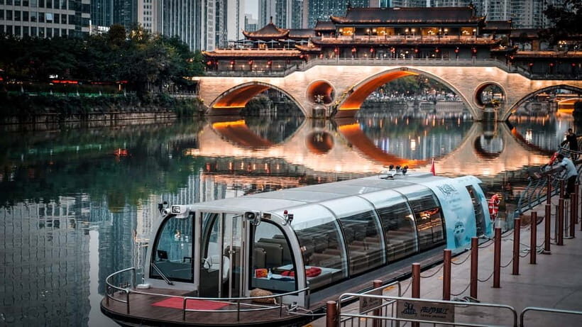 Chengdu: JinJiang River Night Cruise Tickets - Exploring the Itinerary: What to Expect on the JinJiang River Night Cruise