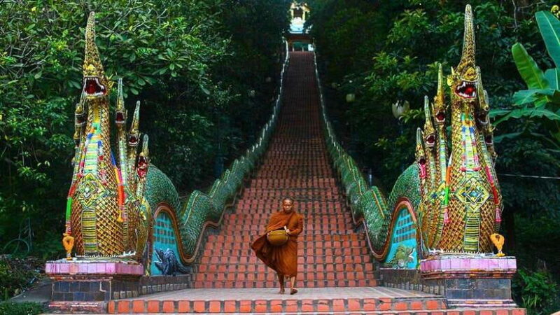 Chiang Mai: Doi Suthep and Wat Pha Lat Temple Evening Tour - What to Expect on the Tour