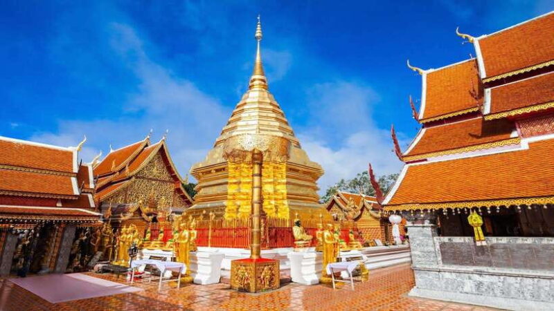 Chiang Mai: Doi Suthep Temple and Old City Walking Tour - Key Points