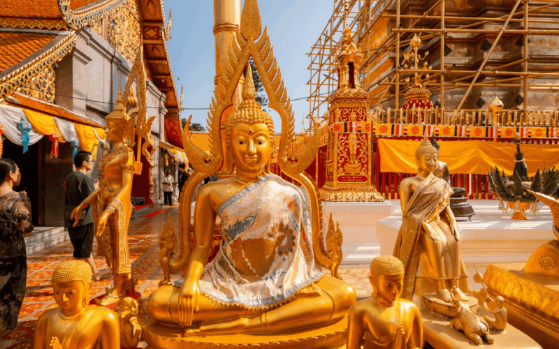 Chiang Mai: Doi Suthep Temple and Waterfall by Songtaew Trio - Practical Tips for Travelers
